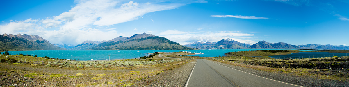 Fotos Panoramicas Patagonia - Punta Bandera, Calafate, Argentina